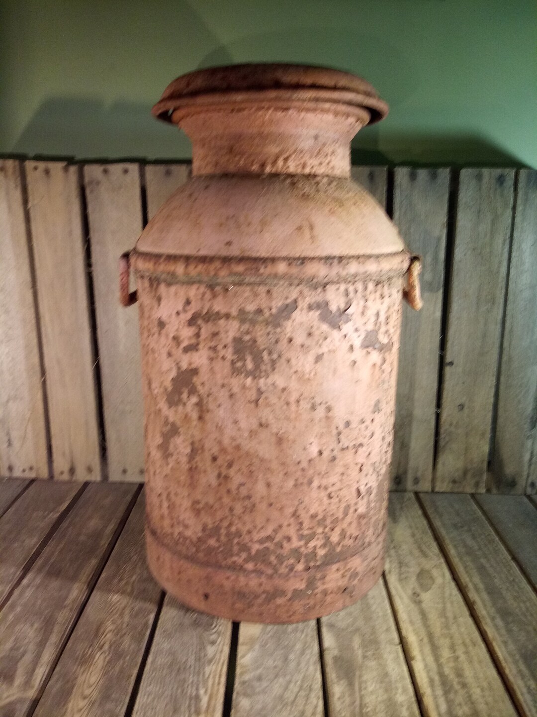 Antique Milk Can - Etsy