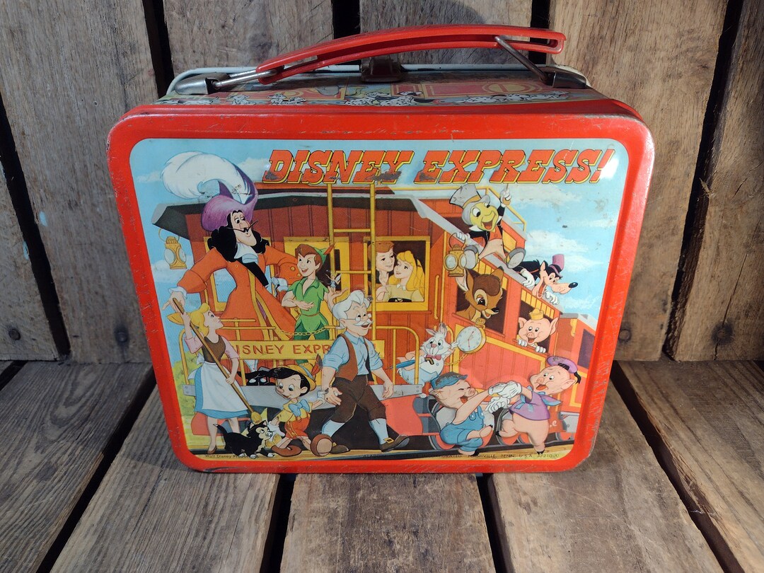 Vintage Disney Express Lunchbox - Etsy