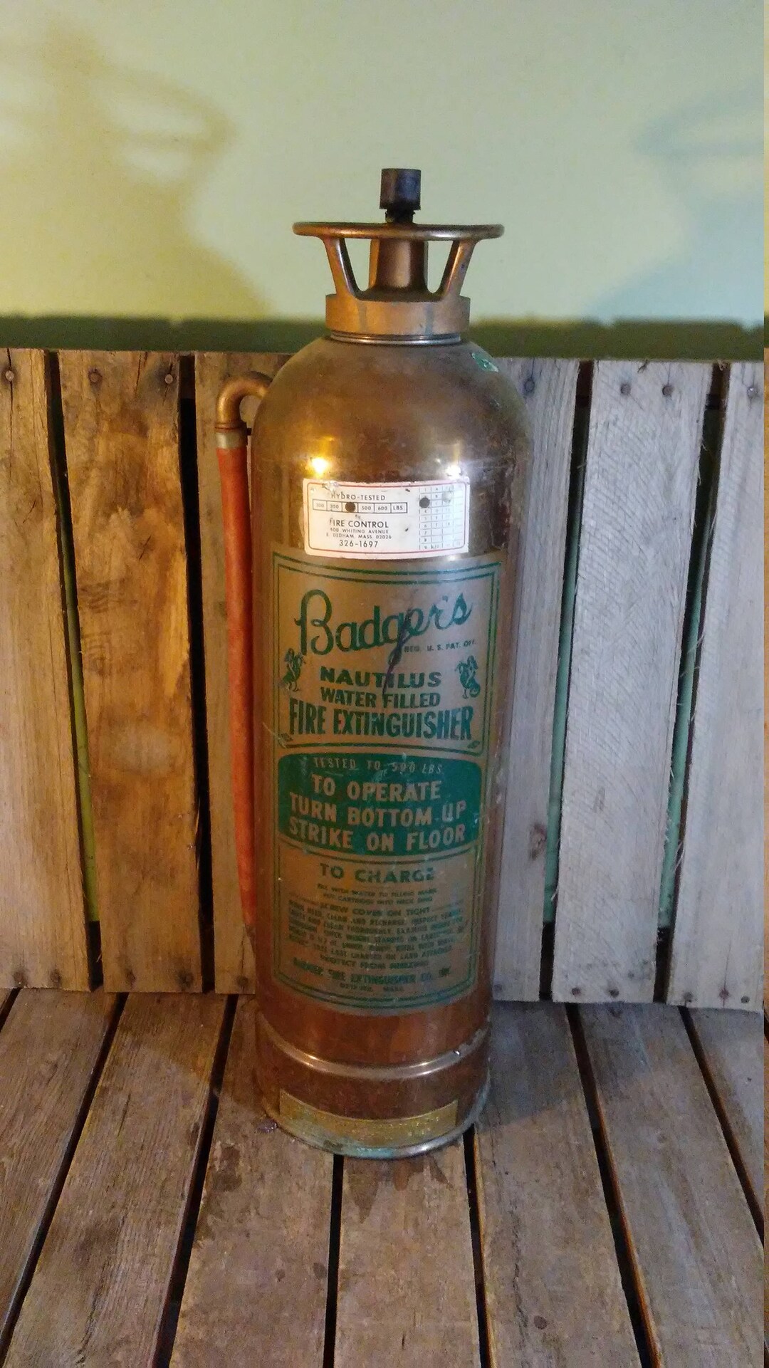 Badgers Fire Extinguisher - Etsy