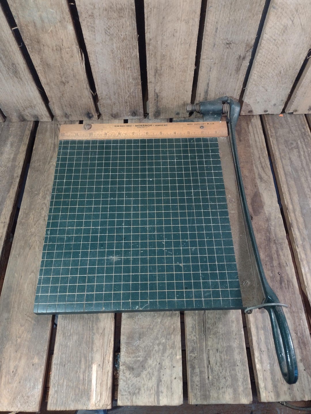 Vintage Paper Cutter - Etsy
