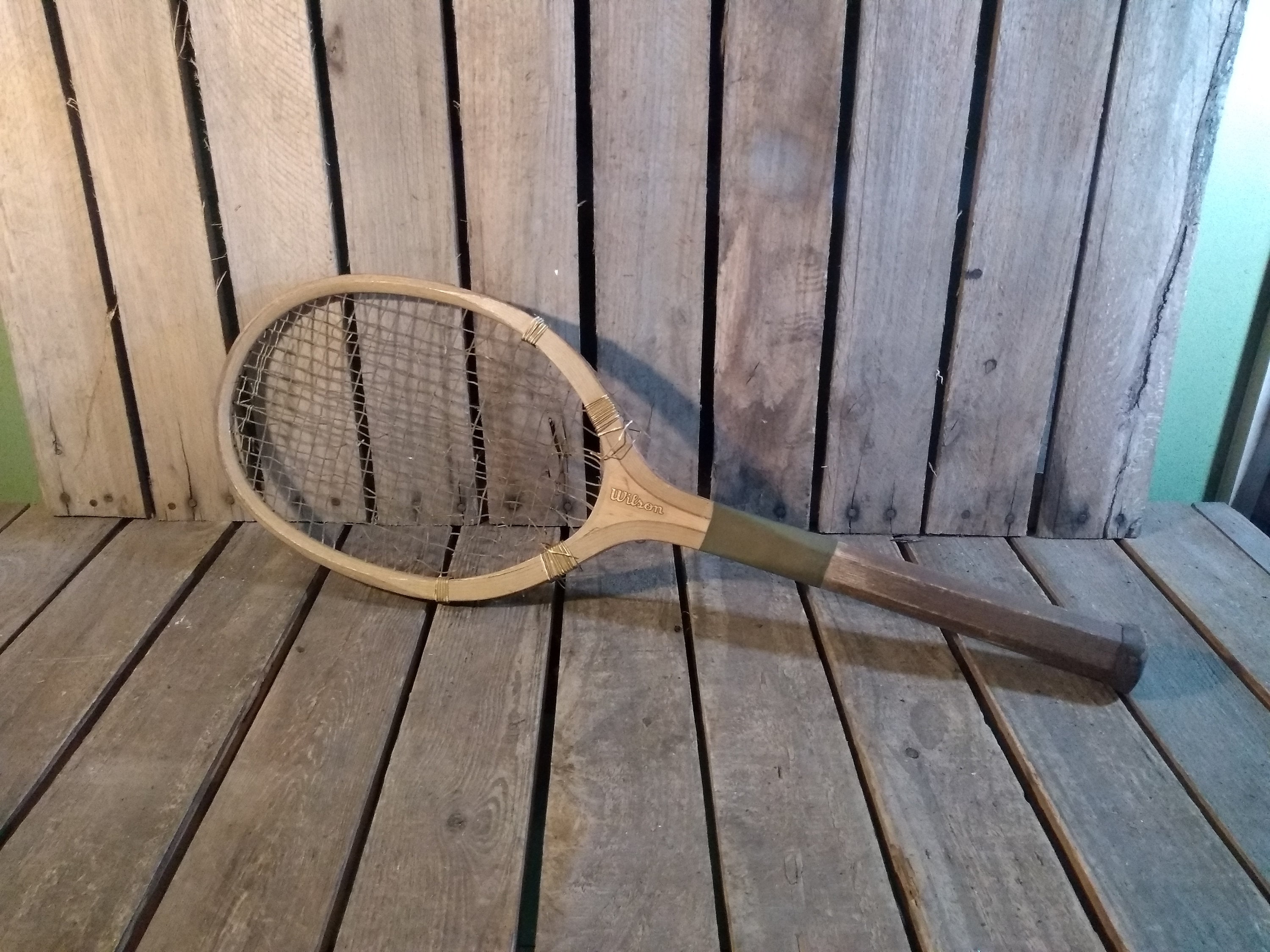 Wooden Tennis Raquet Wilson Championship Tennis Racket - Etsy