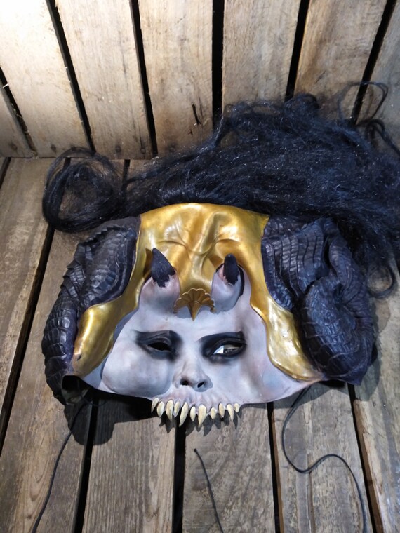Vintage Halloween Mask | Etsy
