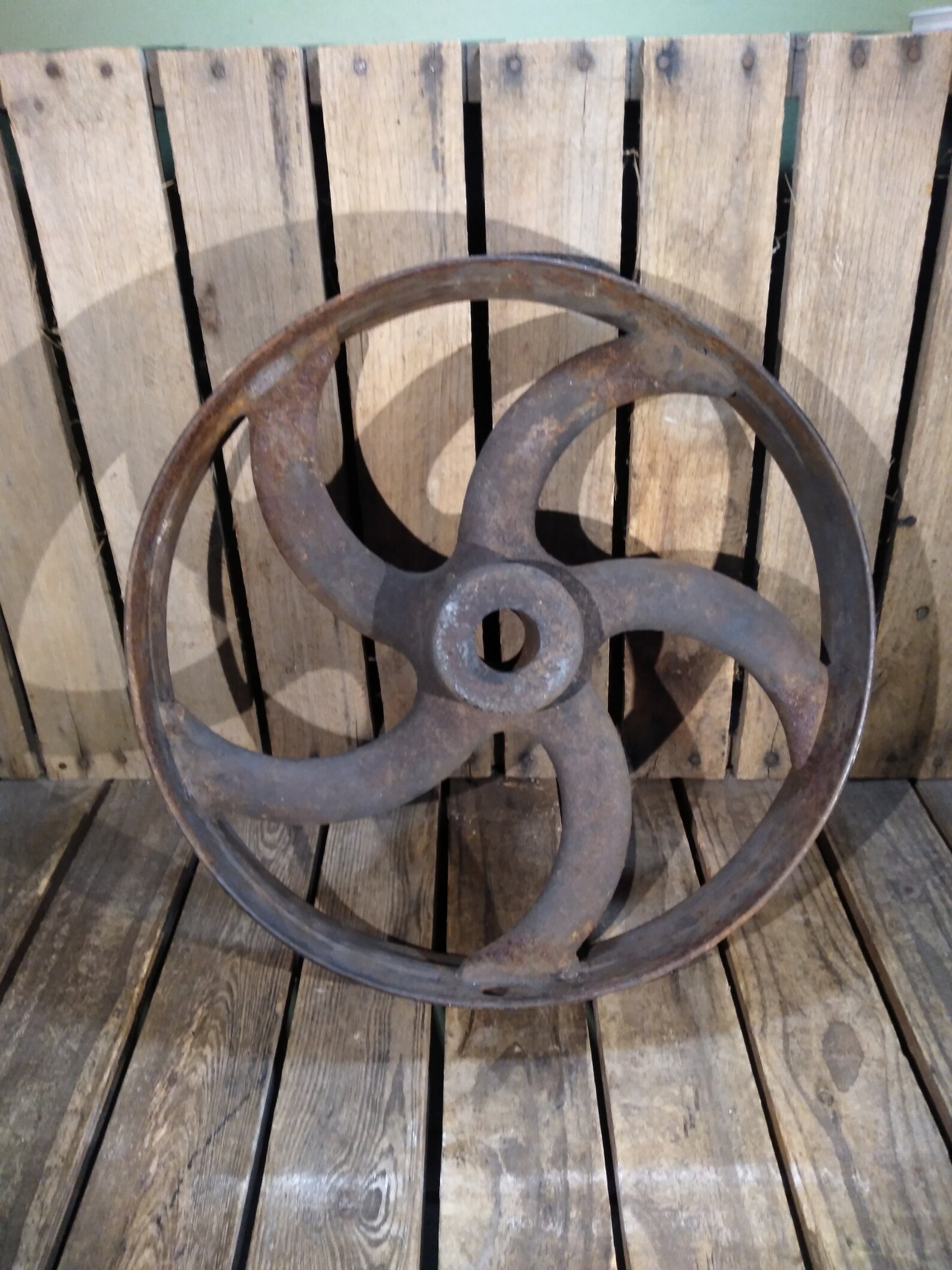 Antique Rusty Wheel - Etsy