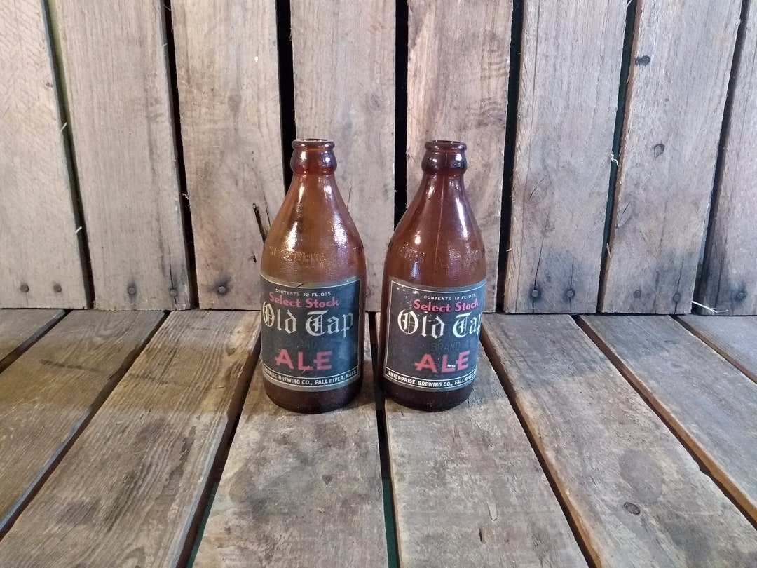 Vintage Old Tap Ale Beer Bottles Enterprise Brewing Co. - Etsy