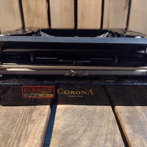 Antique Corona Junior Typewriter - Etsy