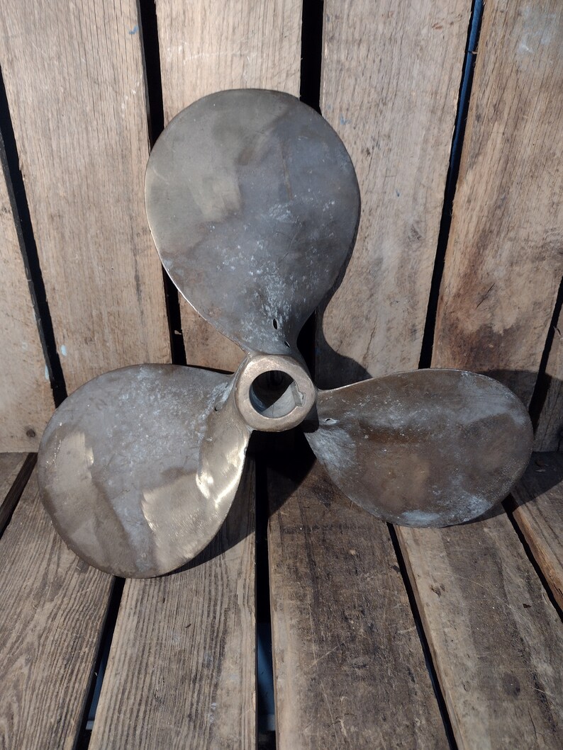 Vintage Brass/bronze Boat Propeller - Etsy