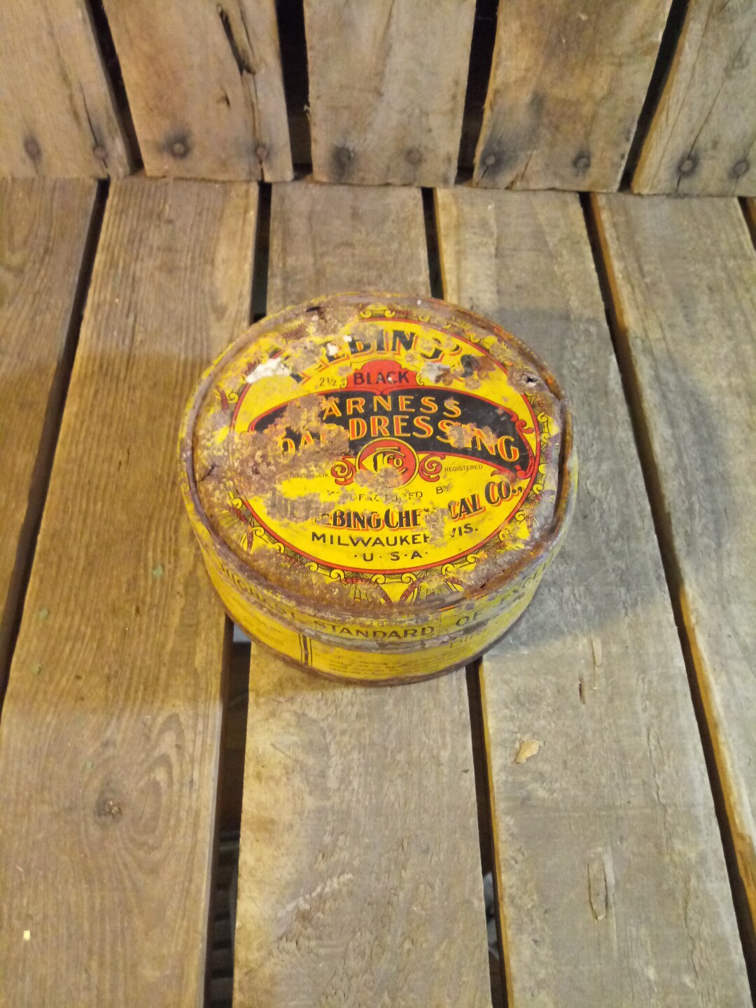 Rusty Metal Can, Antique Rusty Can With Holes - Etsy