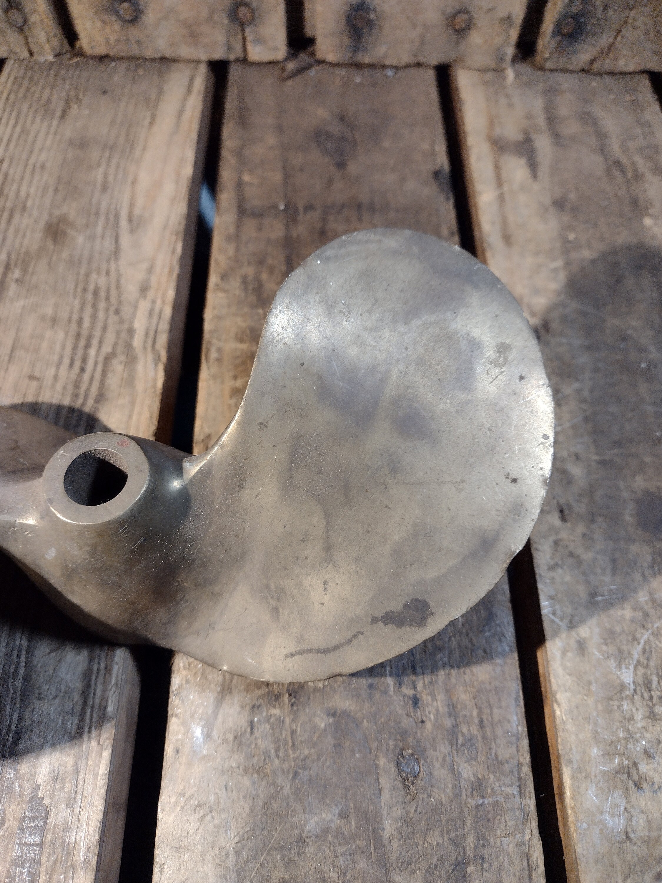 Small Brass Boat Propeller - Etsy
