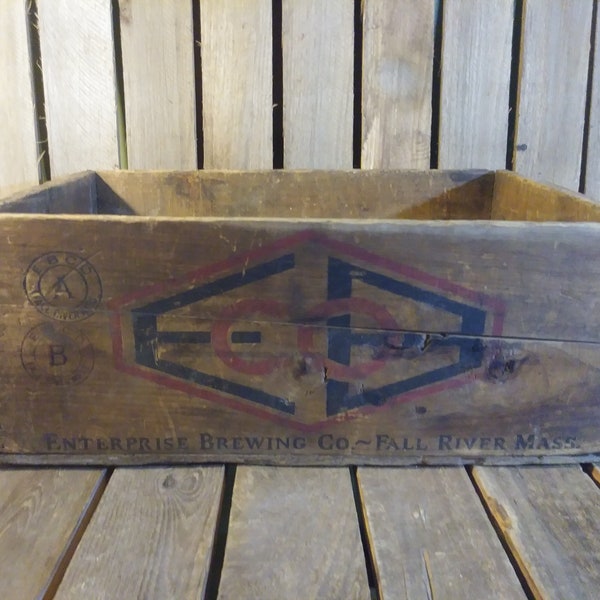 Antique Beer Box - Etsy