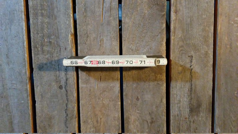 Vintage Tape Measure 6 Ft Stick Tape Measure | Etsy