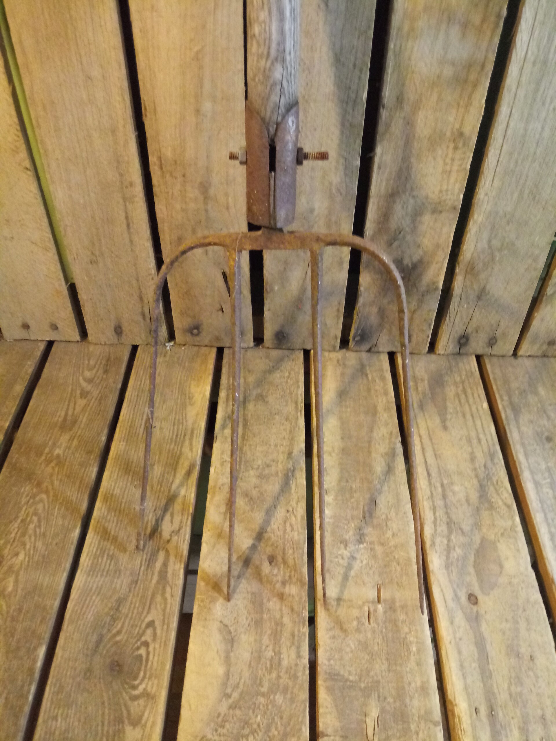 Vintage Rusty Pitchfork - Etsy