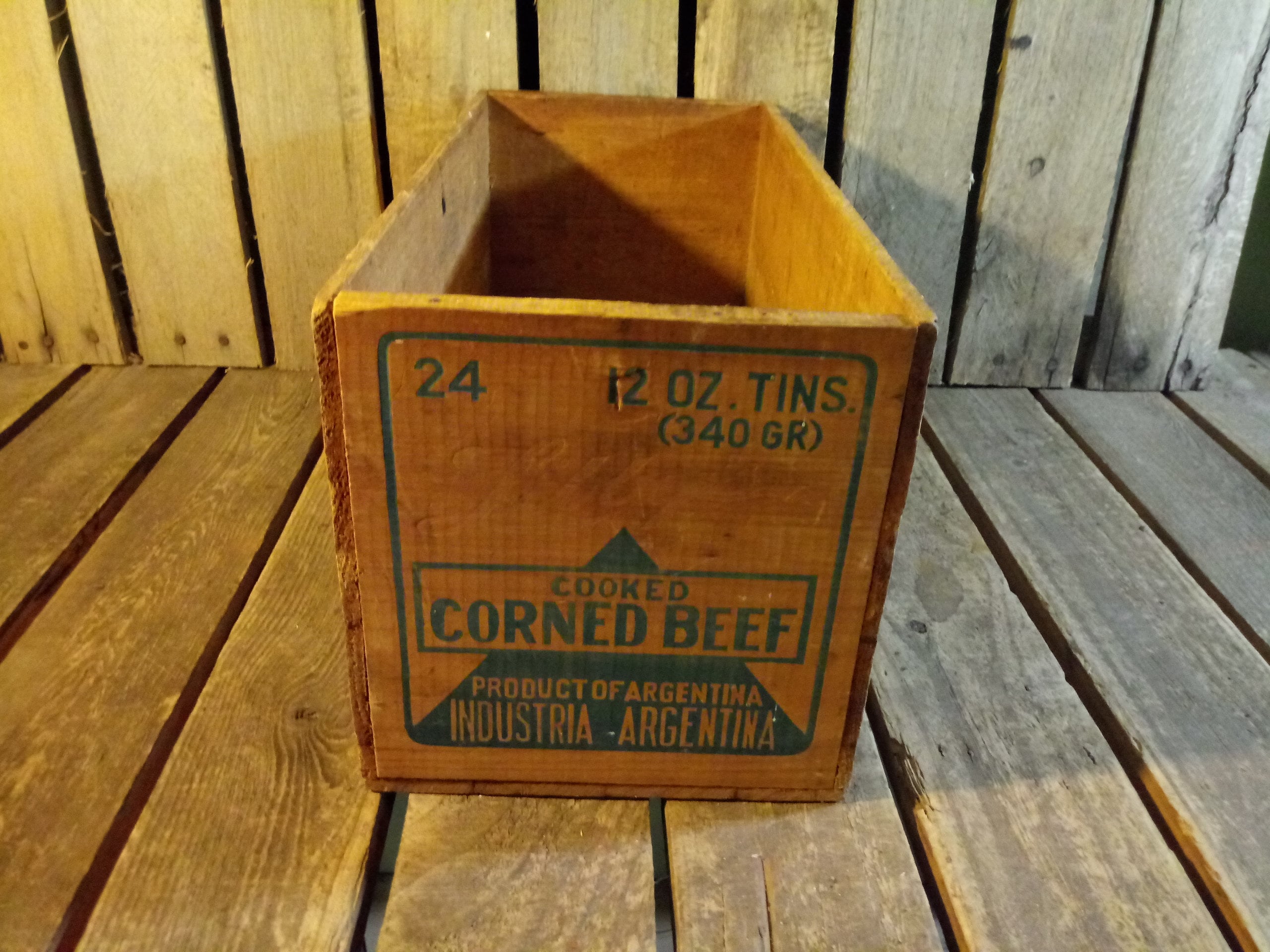Libbys Corned Beef Crate, Vintage Wooden Crate - Etsy