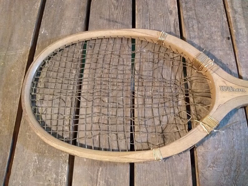 Wooden Tennis Raquet Wilson Championship Tennis Racket - Etsy