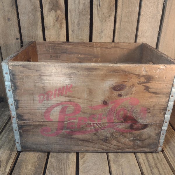 Soda Pop Crate - Etsy
