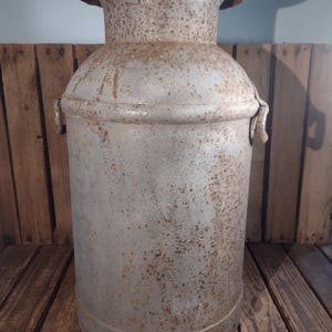 Antique Rusty Milk Can - Etsy