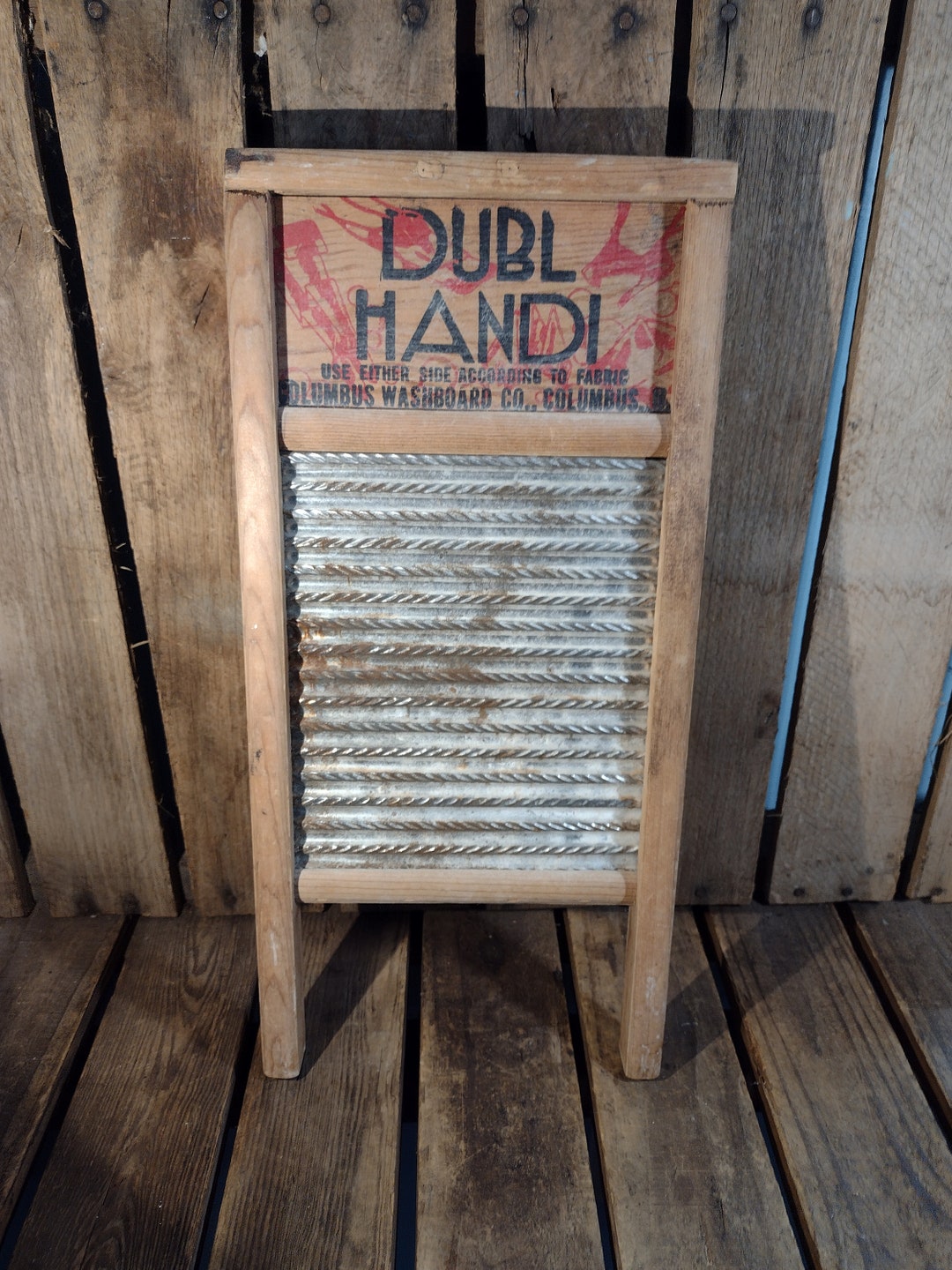 Small Vintage Washboard - Etsy