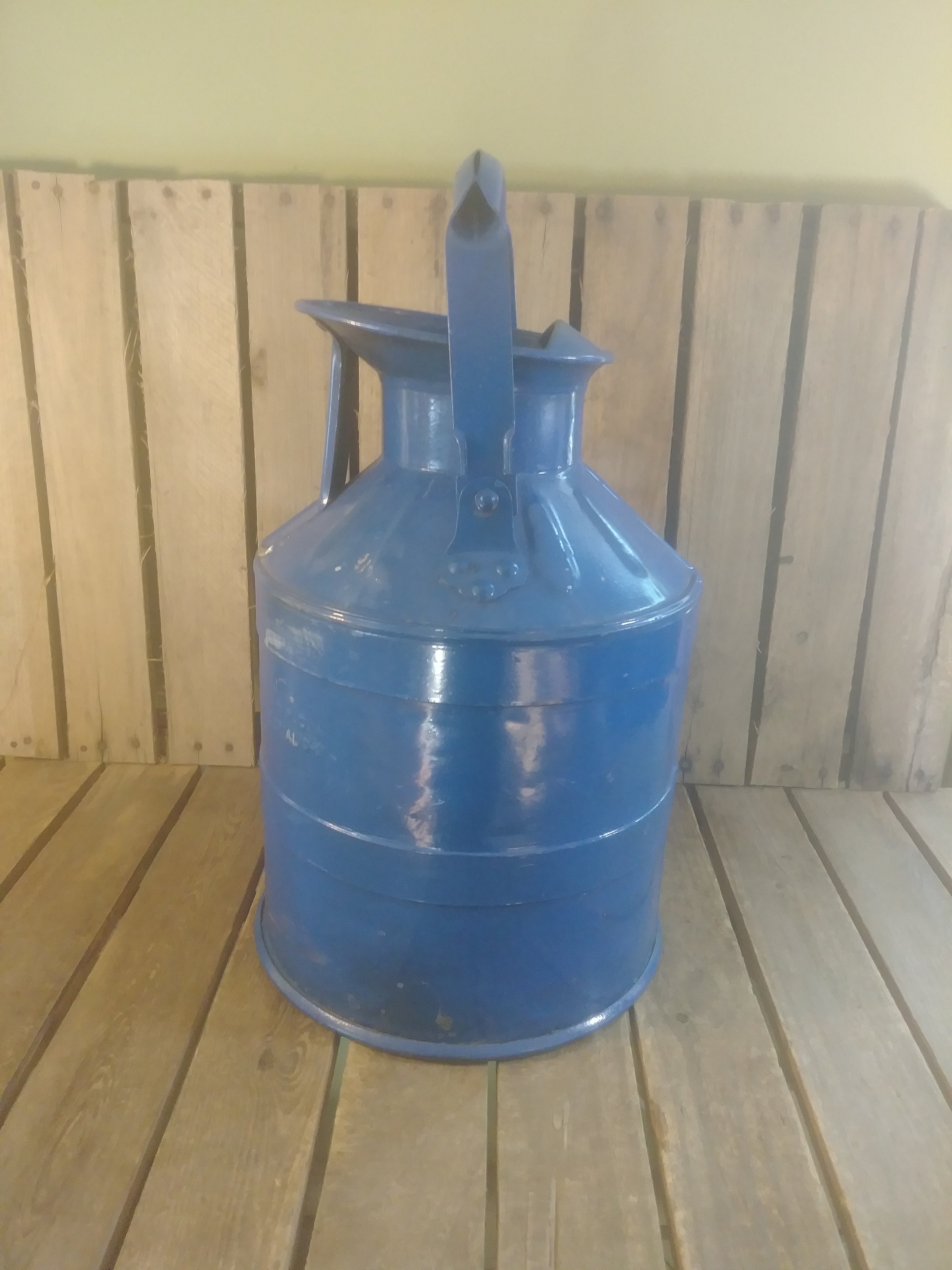 Sexton Measuring Can Vintage Metal Sexton 5 Gallon Oil | Etsy