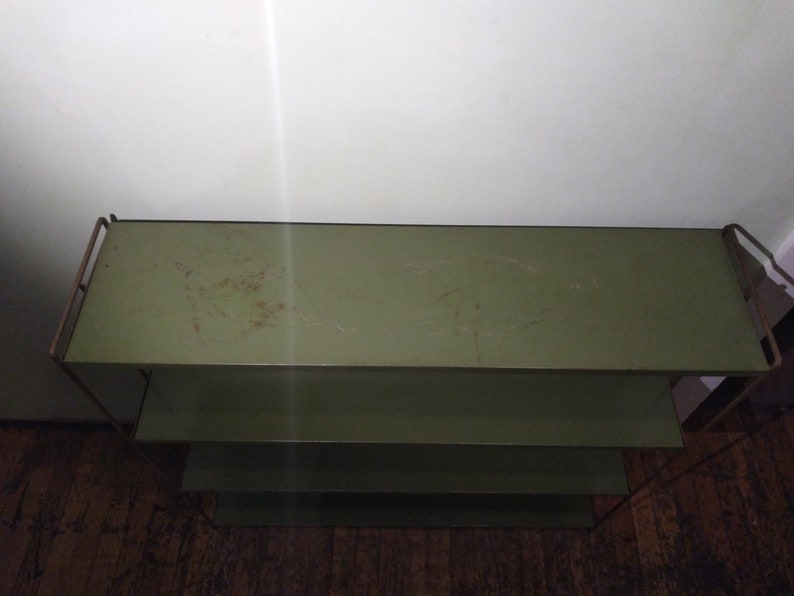 Vintage Rusty Storage Rack | Etsy