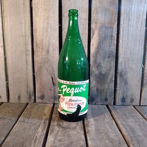 Vintage Glass Bottle, Vintage Spring Water Bottle - Etsy