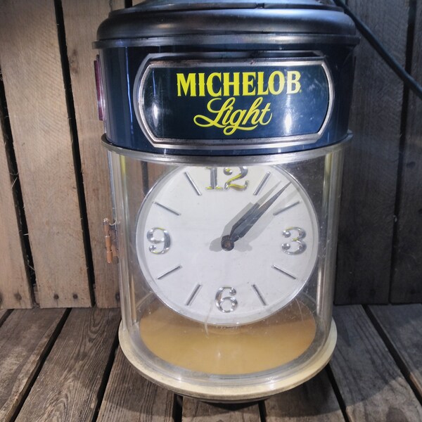 Vintage Beer Clock - Etsy
