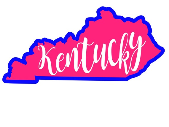 Kentucky Svg Ky Svg State Svg Ky Crivut File Kentucky | Etsy