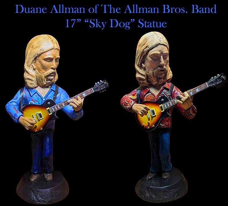 The Duane Allman "sky Dog" Statue by MARKO - Etsy