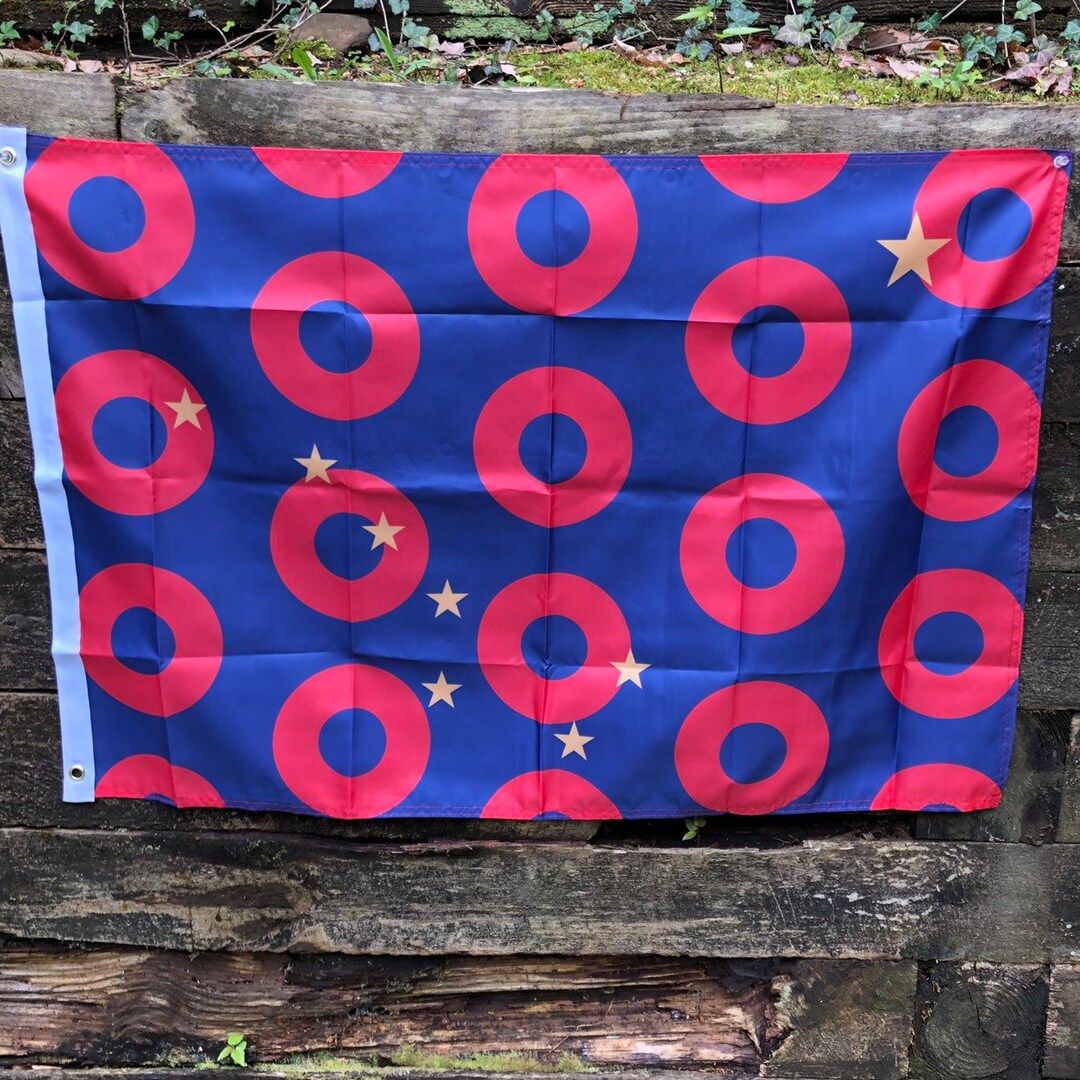 Alaska State Donut Flag - Phish - Etsy