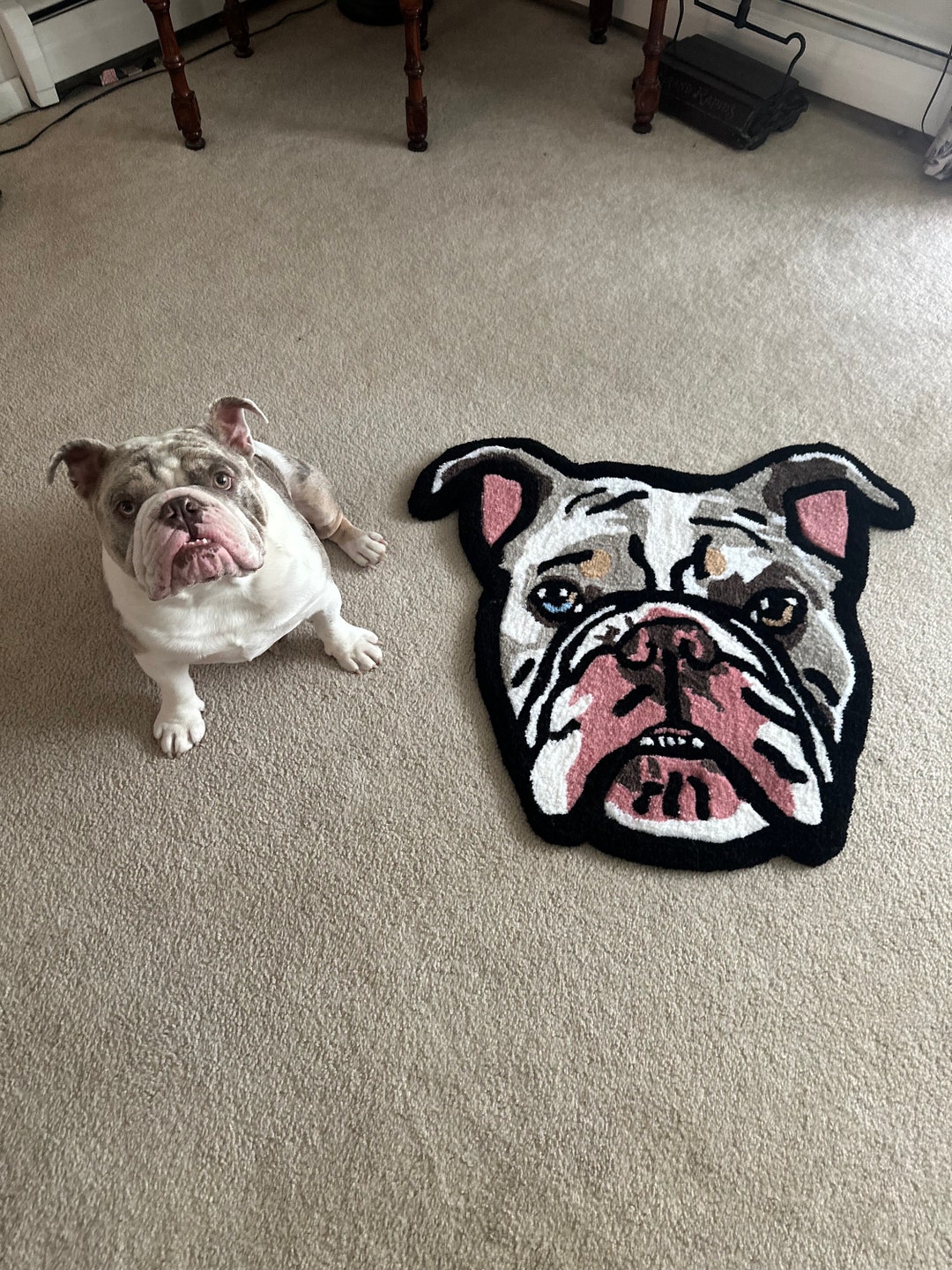 Custom Dog Rug - Etsy
