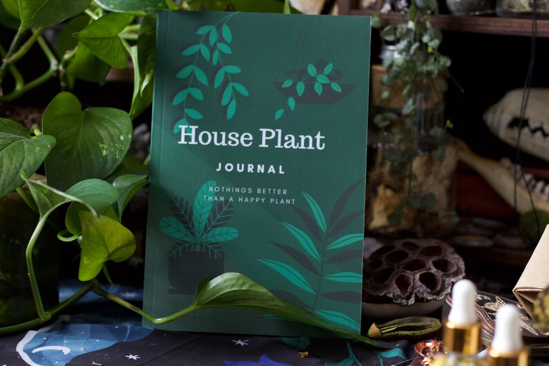 House Plant Journal- Plant Care Log and Tracker - Etsy