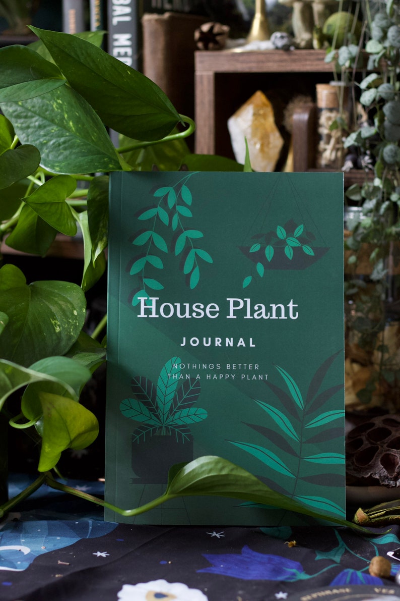 House Plant Journal- Plant Care Log and Tracker - Etsy