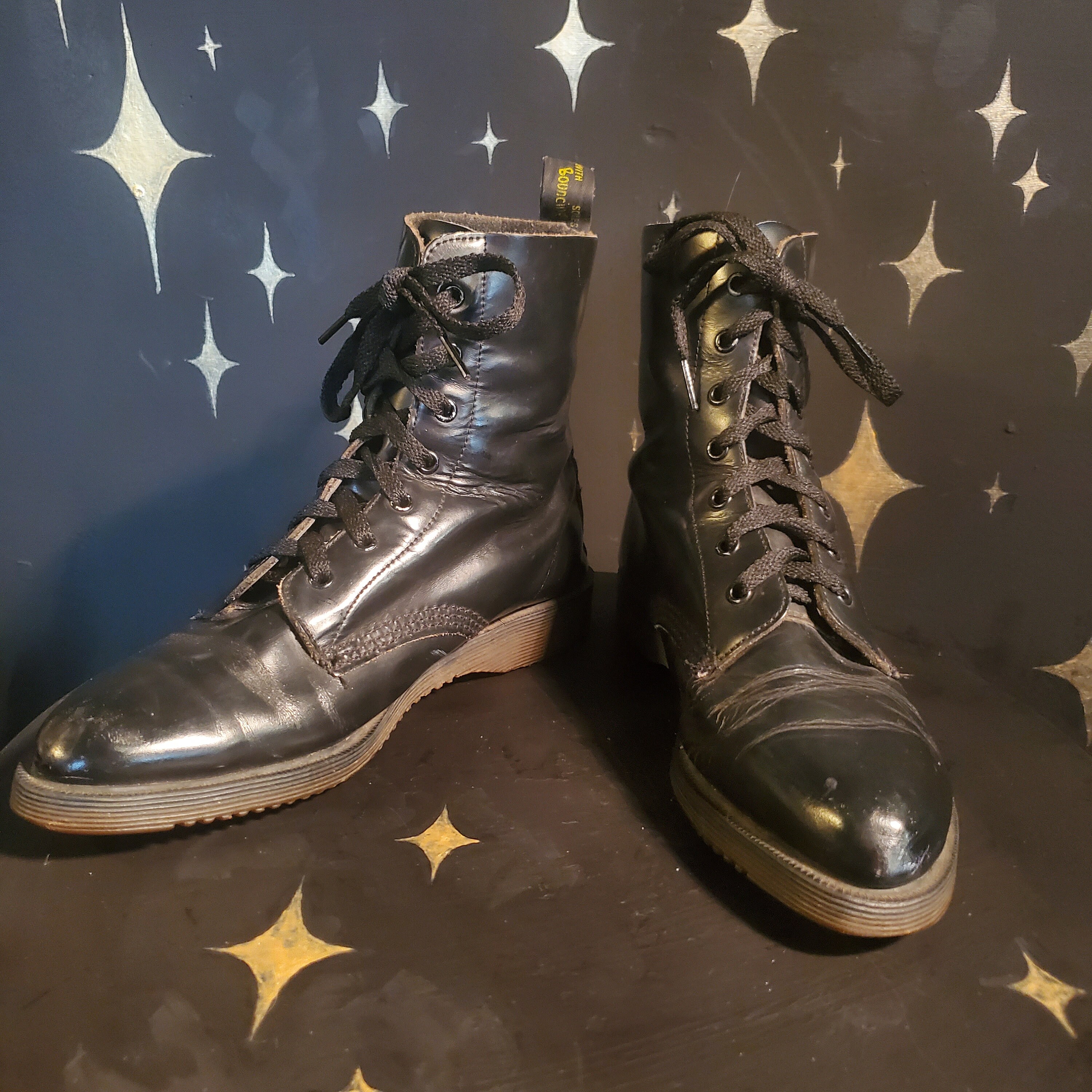 Rare Pointy Dr Martens Vintage 80s Gothic Fashion Classic Punk Docs ...