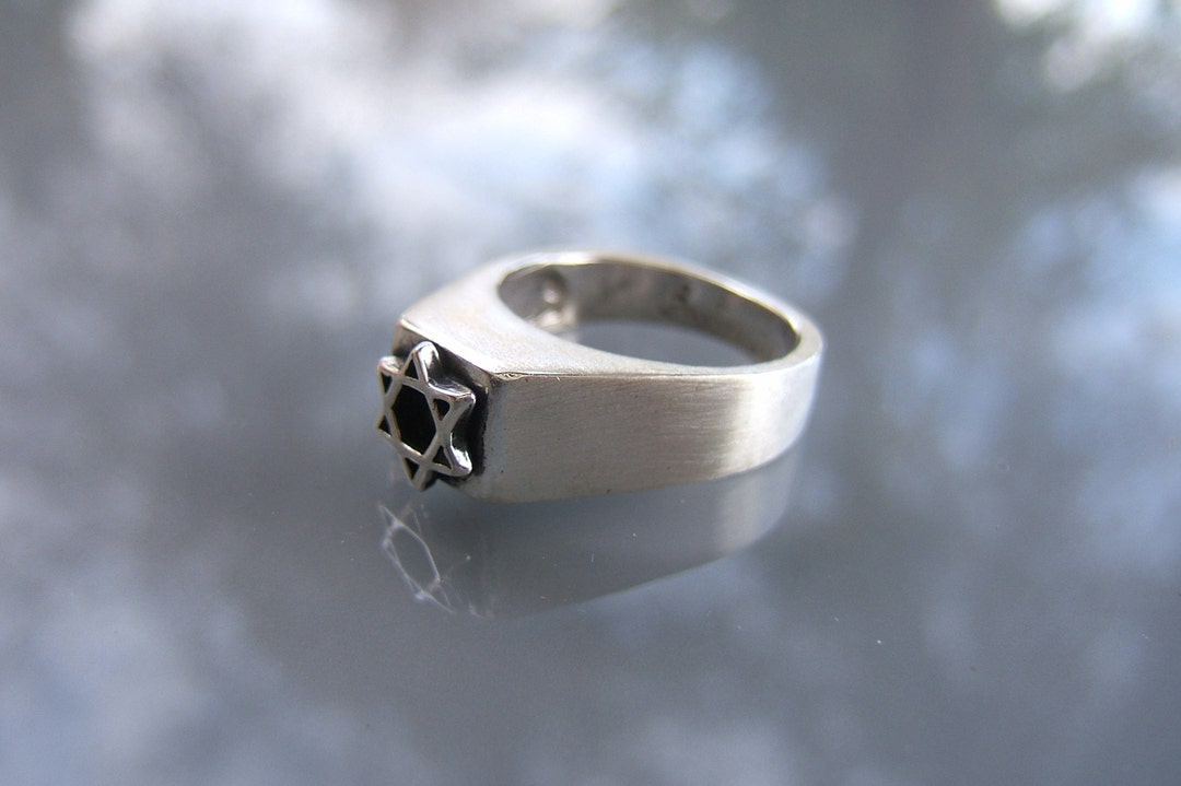 Star of David Ring , 925 Sterling Ring, Star of David Jewelry, Sterling ...