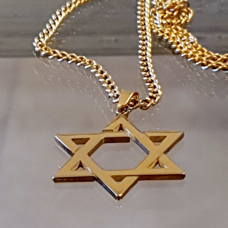 Star of David Goldfill - Etsy UK
