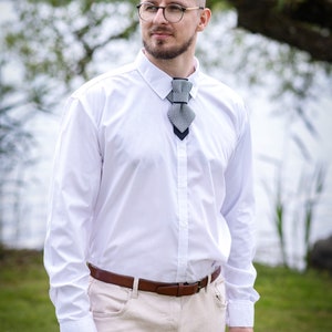 Black and White Bow Tie, Necktie for Groom, Unisex Premium Quality ...