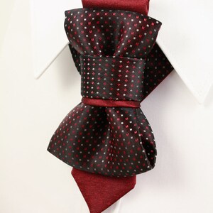 Bordo Bow Tie, Red Tie, Exclusive Tie, Mens Necktie for Groomsmen, Tie ...