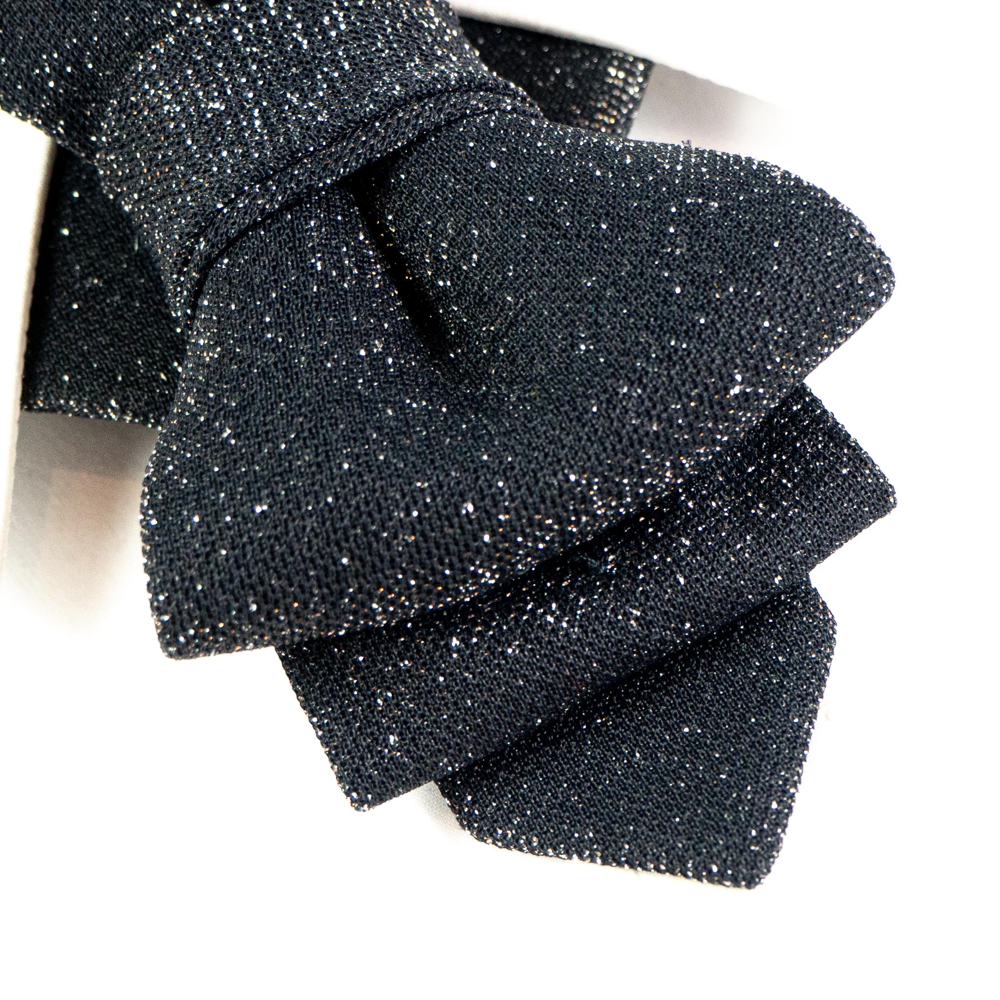 Black Modern Bow Tie – Unique Creative Design for Weddings & Formal ...