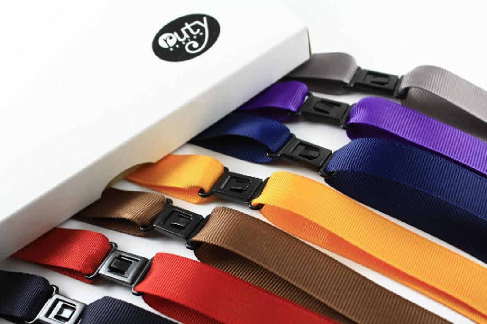 Blue Bow Tie, Elegant Wedding Tie Created by Ruty Design - Etsy