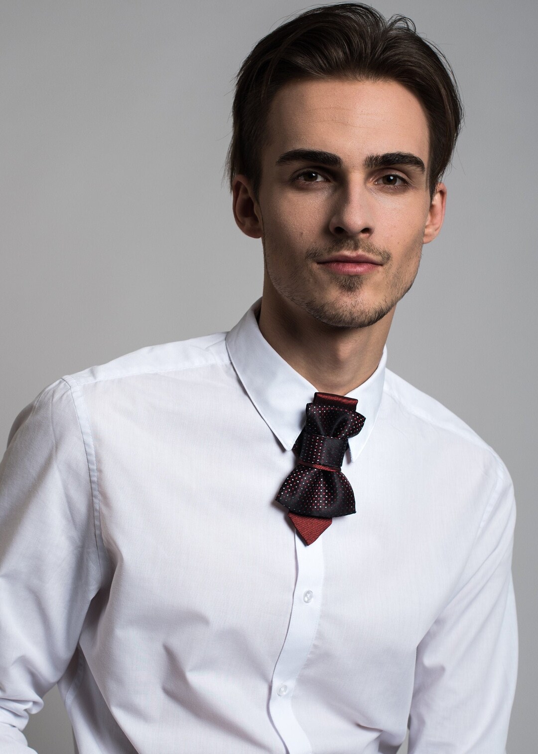 Bordo Bow Tie, Red Tie, Exclusive Tie, Mens Necktie for Groomsmen, Tie ...
