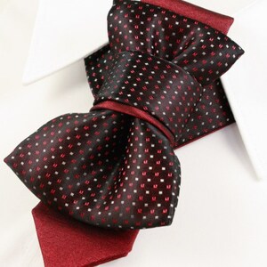 Bordo Bow Tie, Red Tie, Exclusive Tie, Mens Necktie for Groomsmen, Tie ...