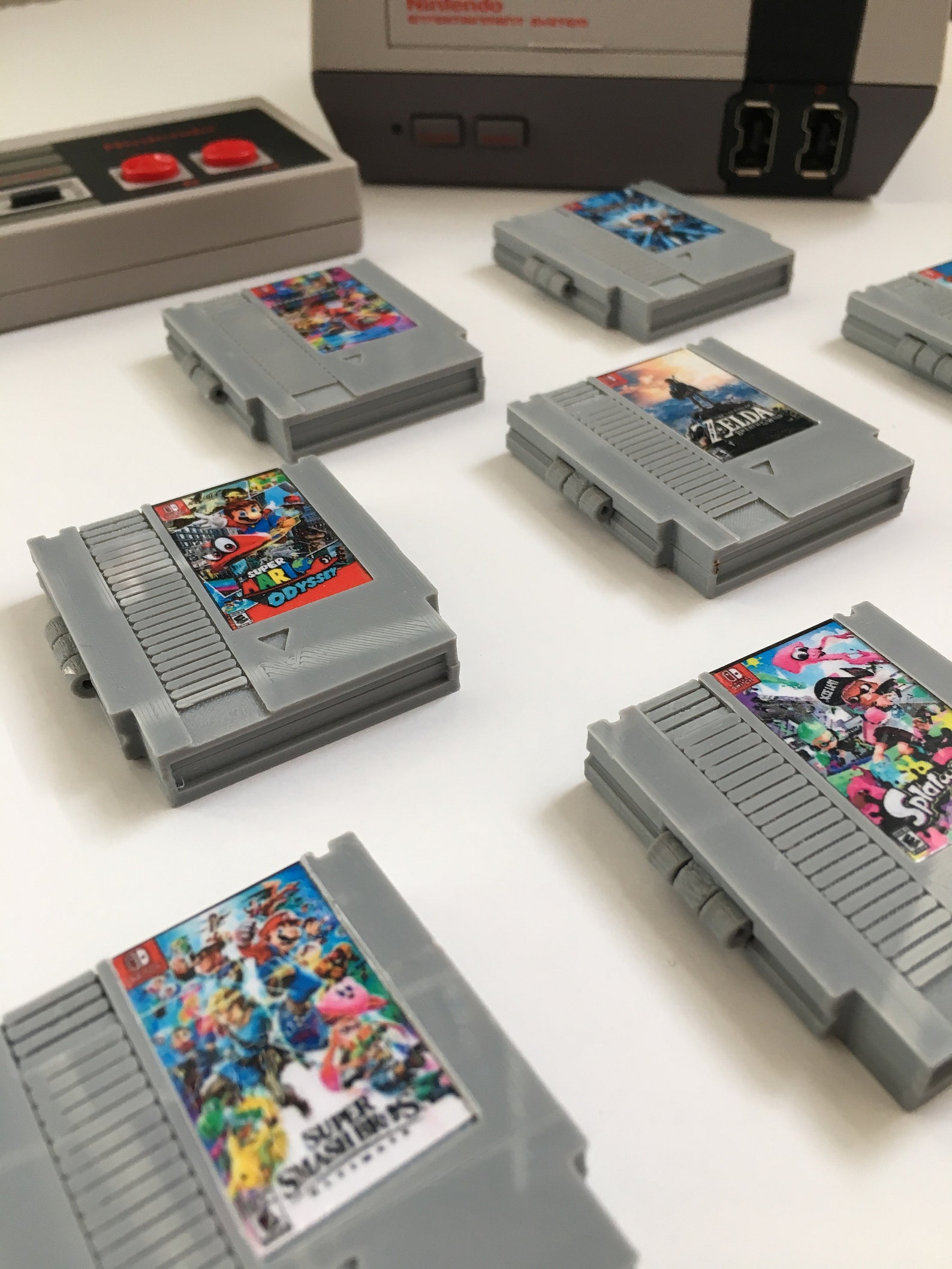 Retro NES Cartridge Nintendo Switch Game Case - Custom Labels for Any ...