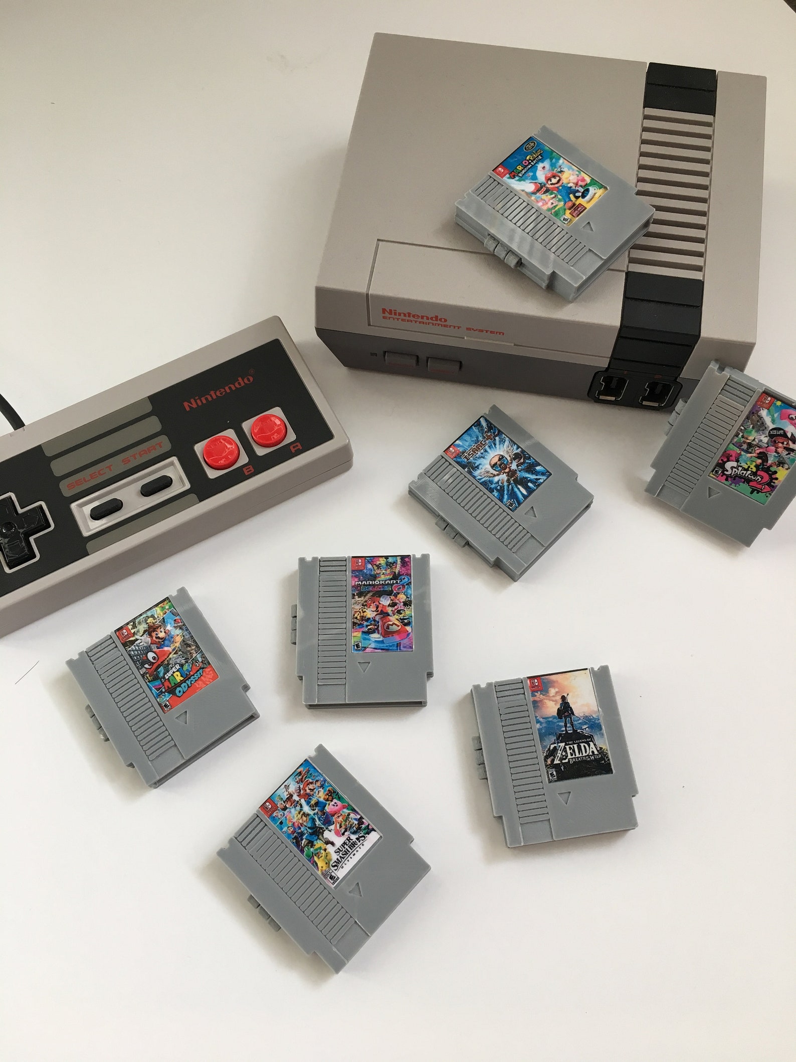 Retro NES Cartridge Nintendo Switch Game Case Custom Labels - Etsy