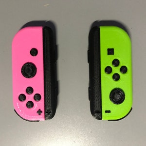 Miniature Nintendo Switch Joycons Perfect as Ornaments or Other ...