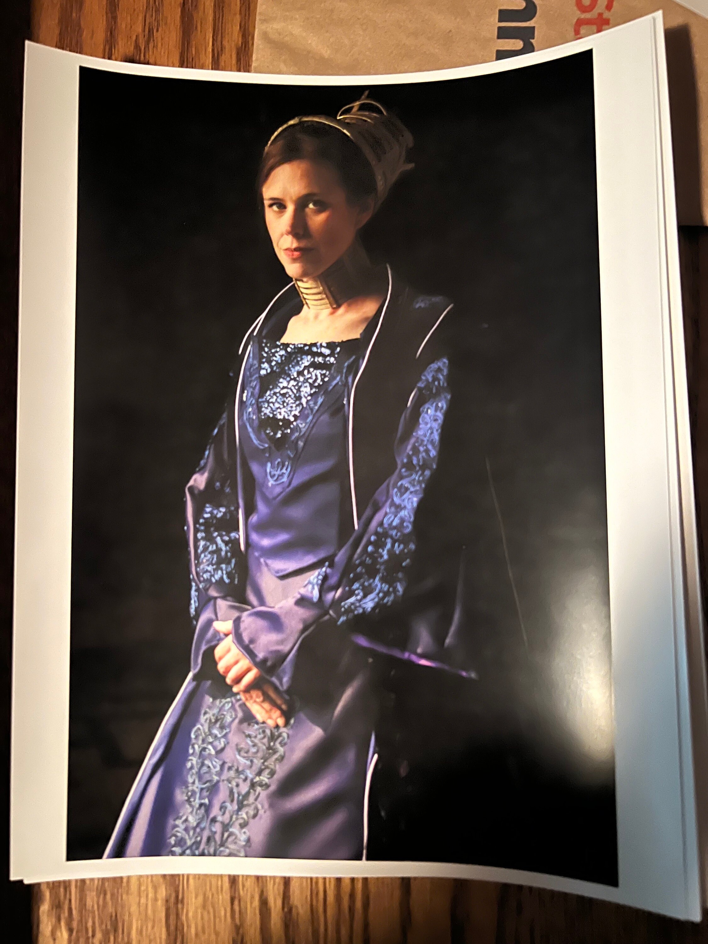 Padmé Senator Blue Dress Signed Photo Prints - Etsy