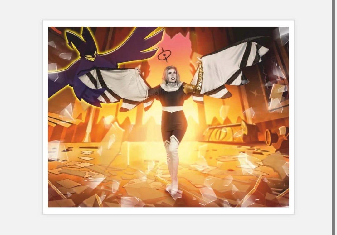 Lute Exorcist Hazbin Hotel Cosplay Photo Prints (NOT Signed) - Etsy