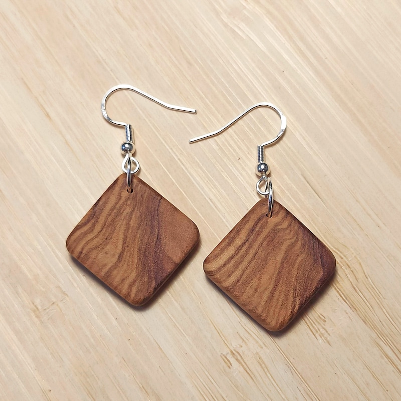 Wood Silver Jewelry - Etsy