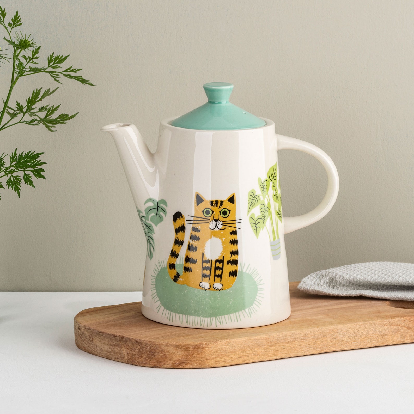Cat Design Teapot Handmade Ceramic Cat Teapot Designed in - Etsy UK
