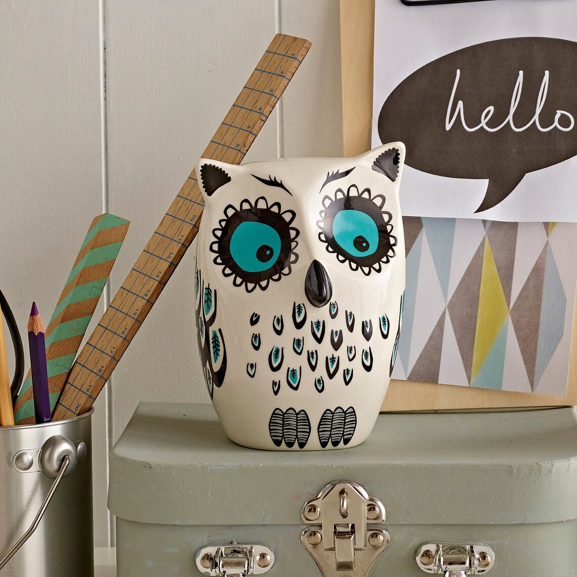 Handmade Ceramic Owl Money Box - Etsy