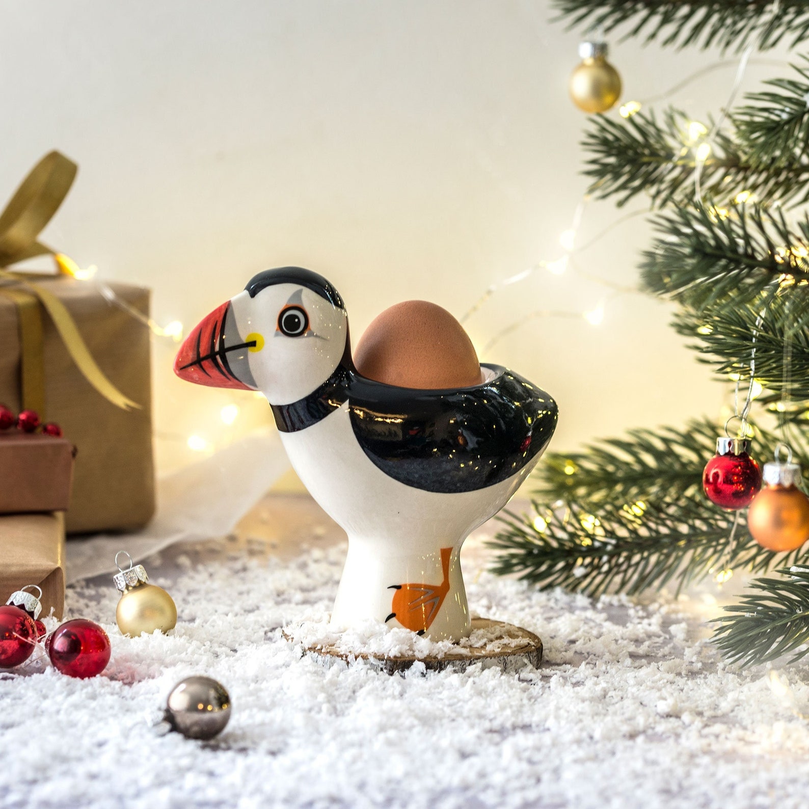 Puffin Egg Cup Handmade Ceramic Puffin Pottery Gift Designed - Etsy