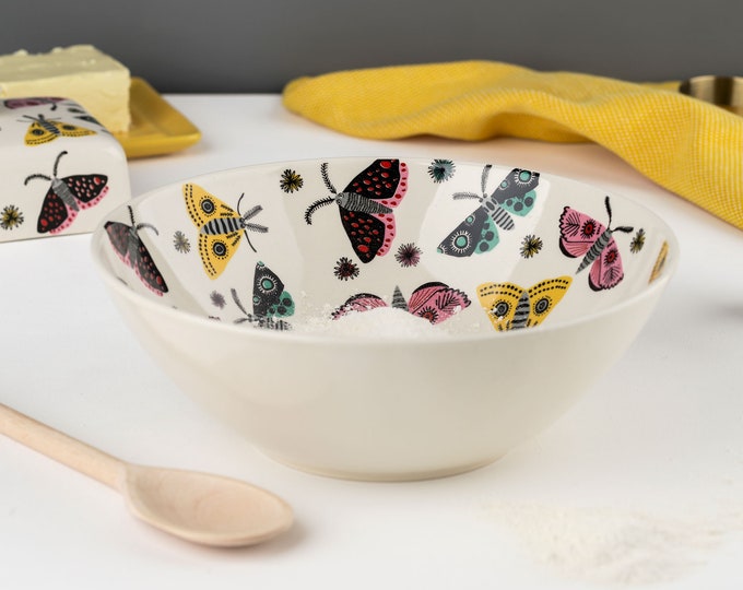 Handmade Ceramic Moth Tall Jug or Pitcher Designed in the UK - Etsy