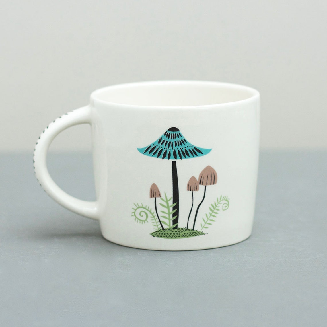 Handmade Ceramic Toadstool Mug Designed in the UK by Hannah - Etsy